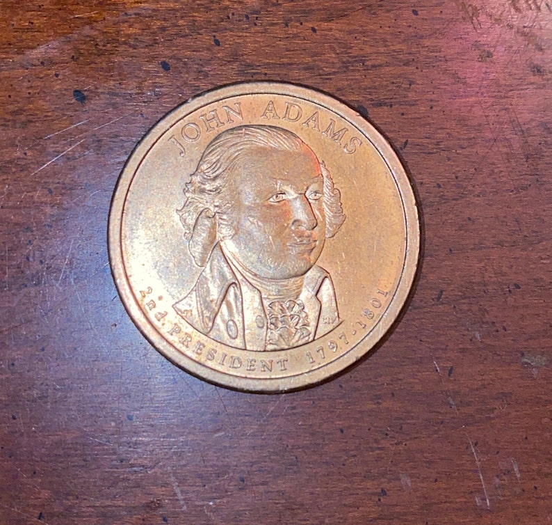 2nd President, John Adams, Dollar Coin 1797-1801looks Different From ...