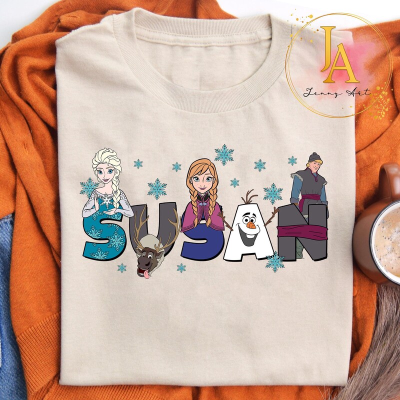 Frozen Tshirt - Etsy