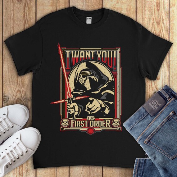 Star Wars I Want You for First Order Dark Side Recruit Unisex - Etsy