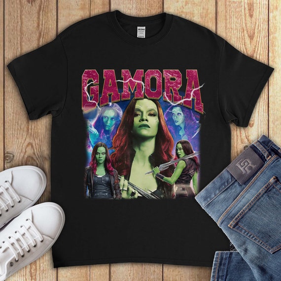 Gamora Guardians of the Galaxy Vintage Comic Unisex T-shirt - Etsy