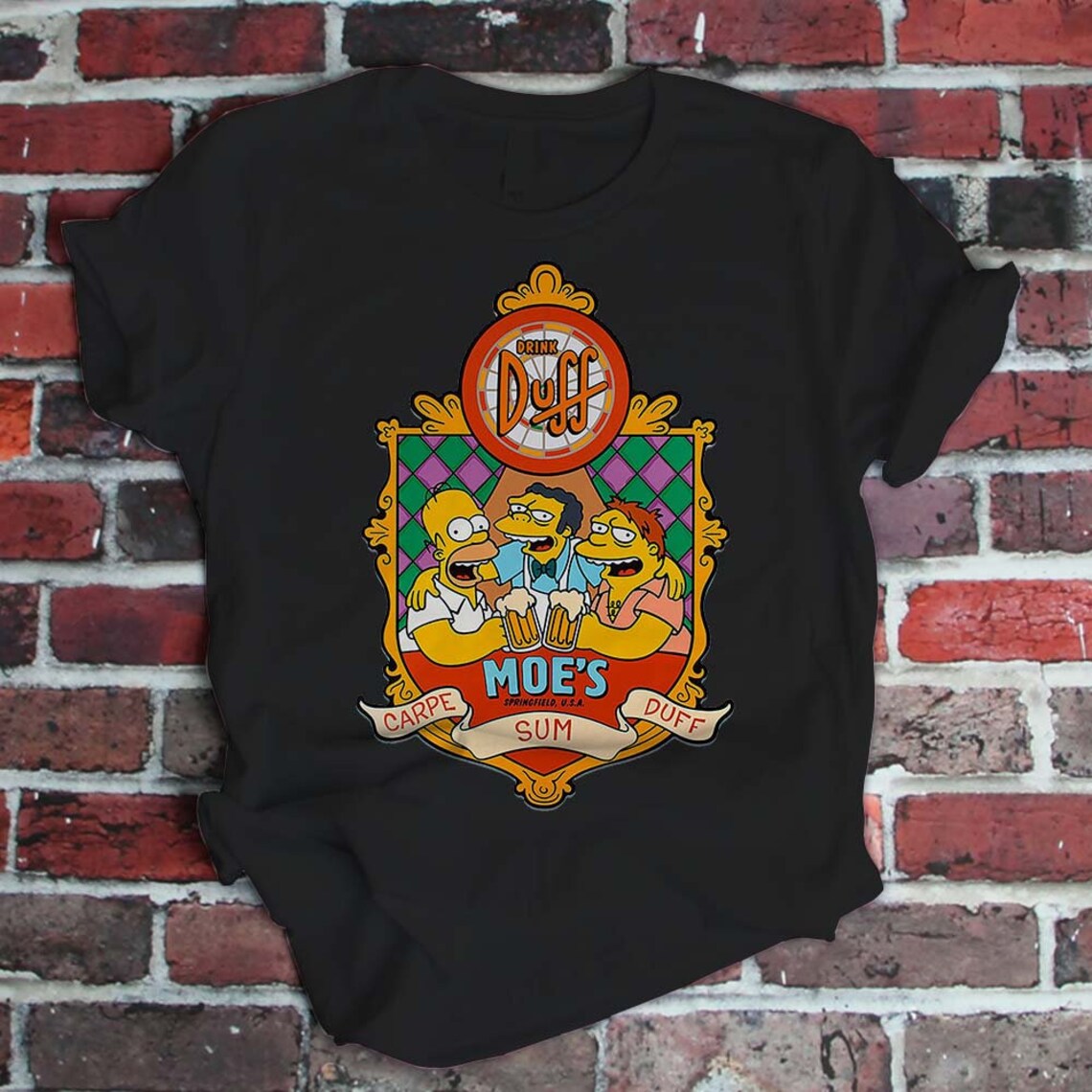 Drink Duff Beer Moe's Tavern Bar Funny the Simpsons Gift - Etsy