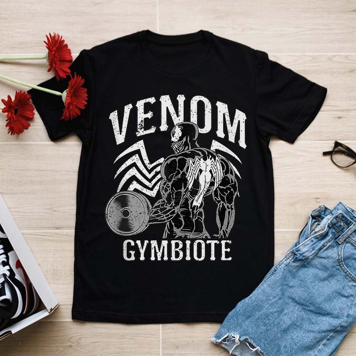Retro Vintage Venom Gym Workout Symbiote Spider-man Unisex | Etsy