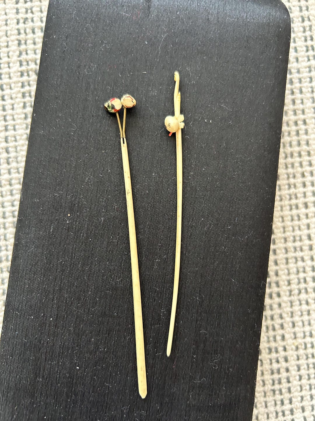 Antique Japanese Hair Pins Set 1960s - Etsy