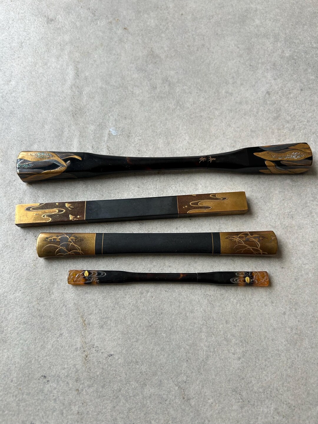 1950s Japanese Hair Stick Set - Etsy