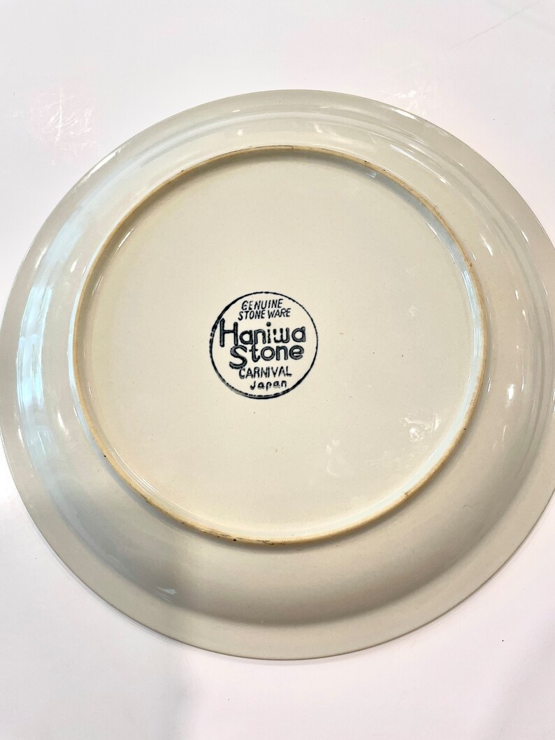 Haniwa Stone Ware Carnival Mid Century Modern MCM Vintage Decorative ...