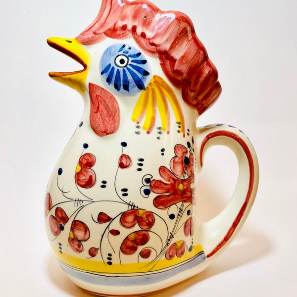 Rooster Pitcher - Etsy