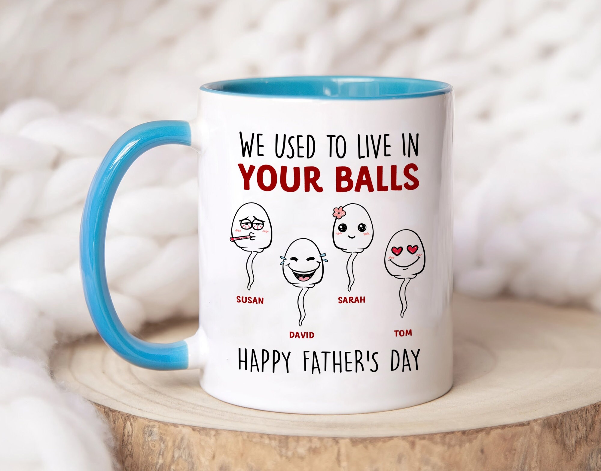 Personalized Funny Gifts for Dad, Dad Birthday Gift, We Used to Live in ...