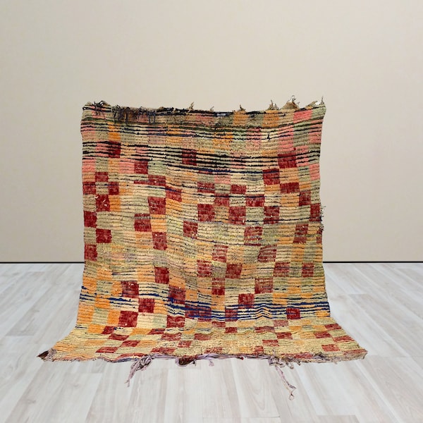 Moroccan Checkered Rug - Etsy