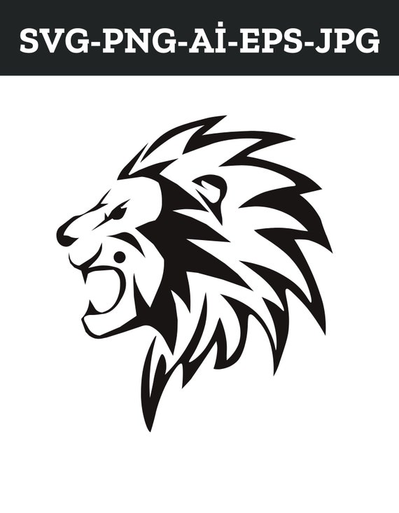 Lion Svg Lion Svg File for Cricut Lion Svg Cut Filelion - Etsy
