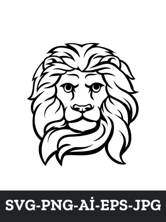 Lion Svg Lion Svg File for Cricut Lion Svg Cut Filelion - Etsy
