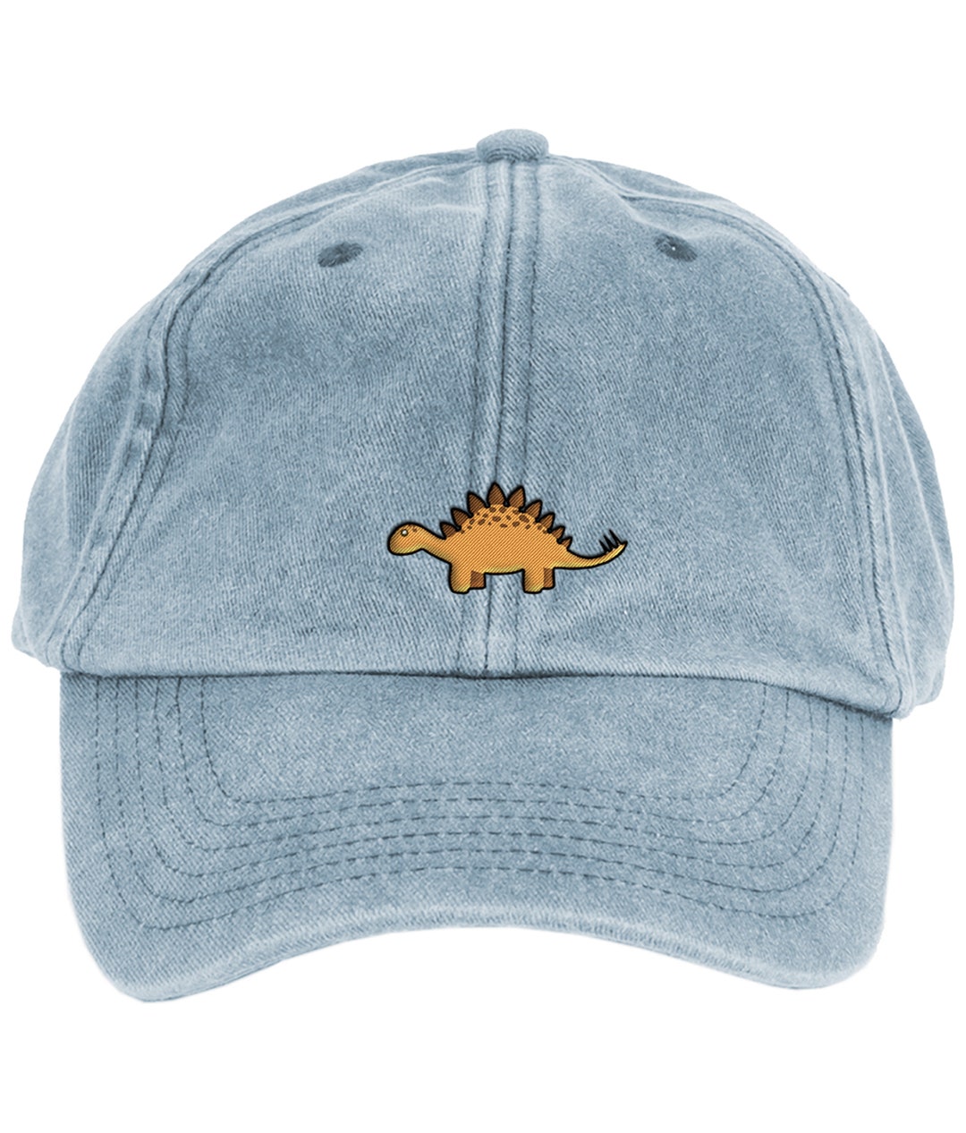 Embroidered Vintage Washed Dinosaur Cap, Custom Cap, Cute Animal Cap ...