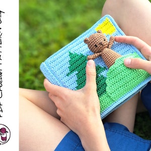 Little BEAR' S Day BOOK Crochet PATTERN - Etsy