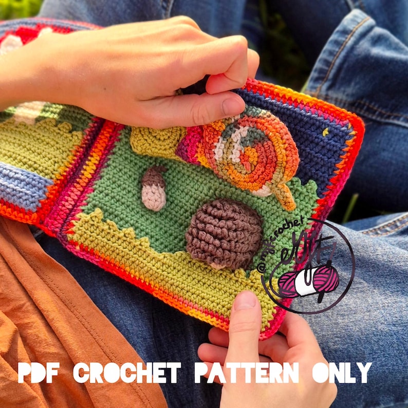 Little Greedy HEDGEHOG BOOK Crochet PATTERN - Etsy