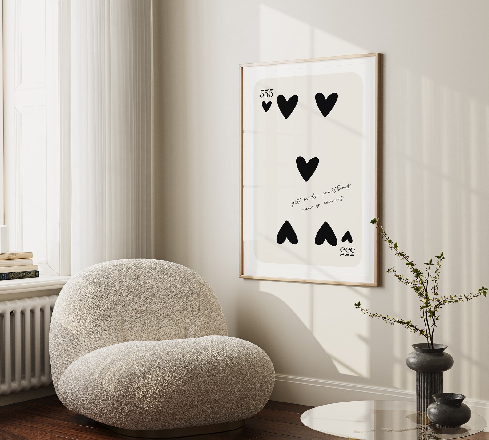 Playing Card Print, Angel Number 555 Poster Instant Digital Download ...