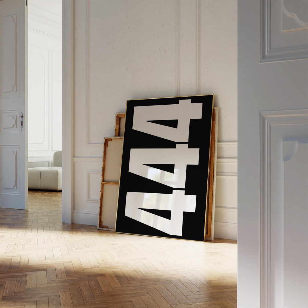 Angel Number 444 Print Poster Instant Digital Download, Angel Number ...