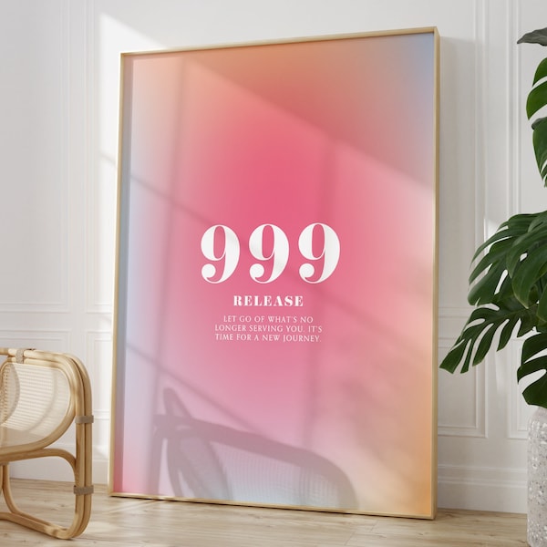 Number Poster - Etsy