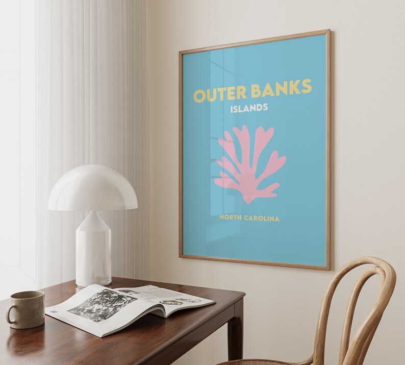 Outer Banks Print Instant Digital Download, Minimalist Poster, Outer ...