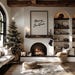 Trendy Christmas Print, Merry Christmas, Christmas Wall Art, Holiday ...