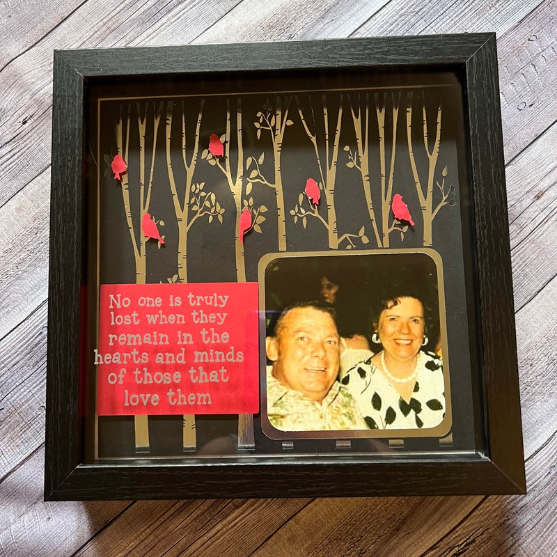 Memorial Shadow Box - Etsy
