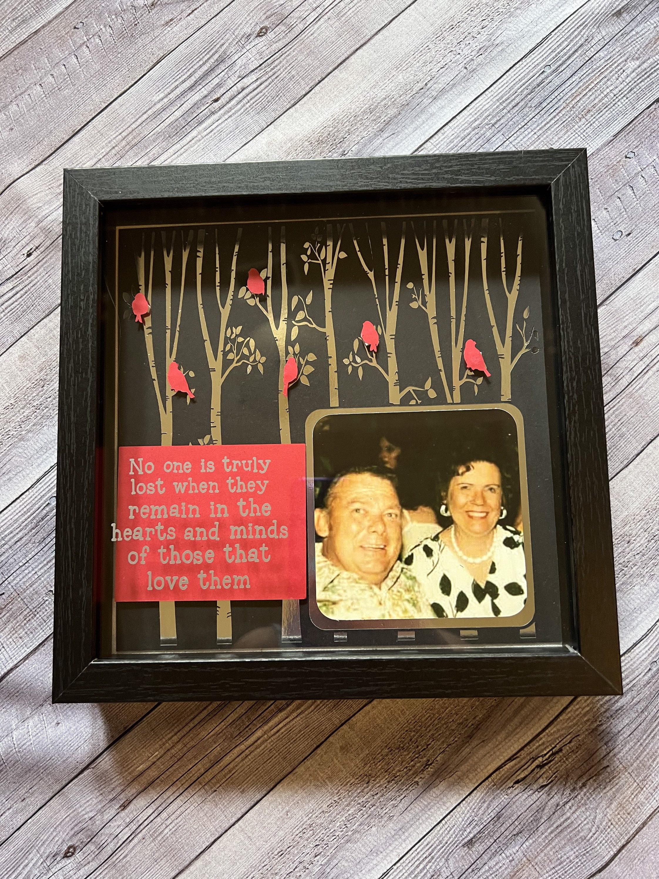 Memorial Shadow Box - Etsy