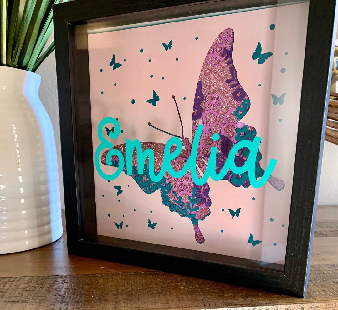 Butterfly Shadow Box - Etsy