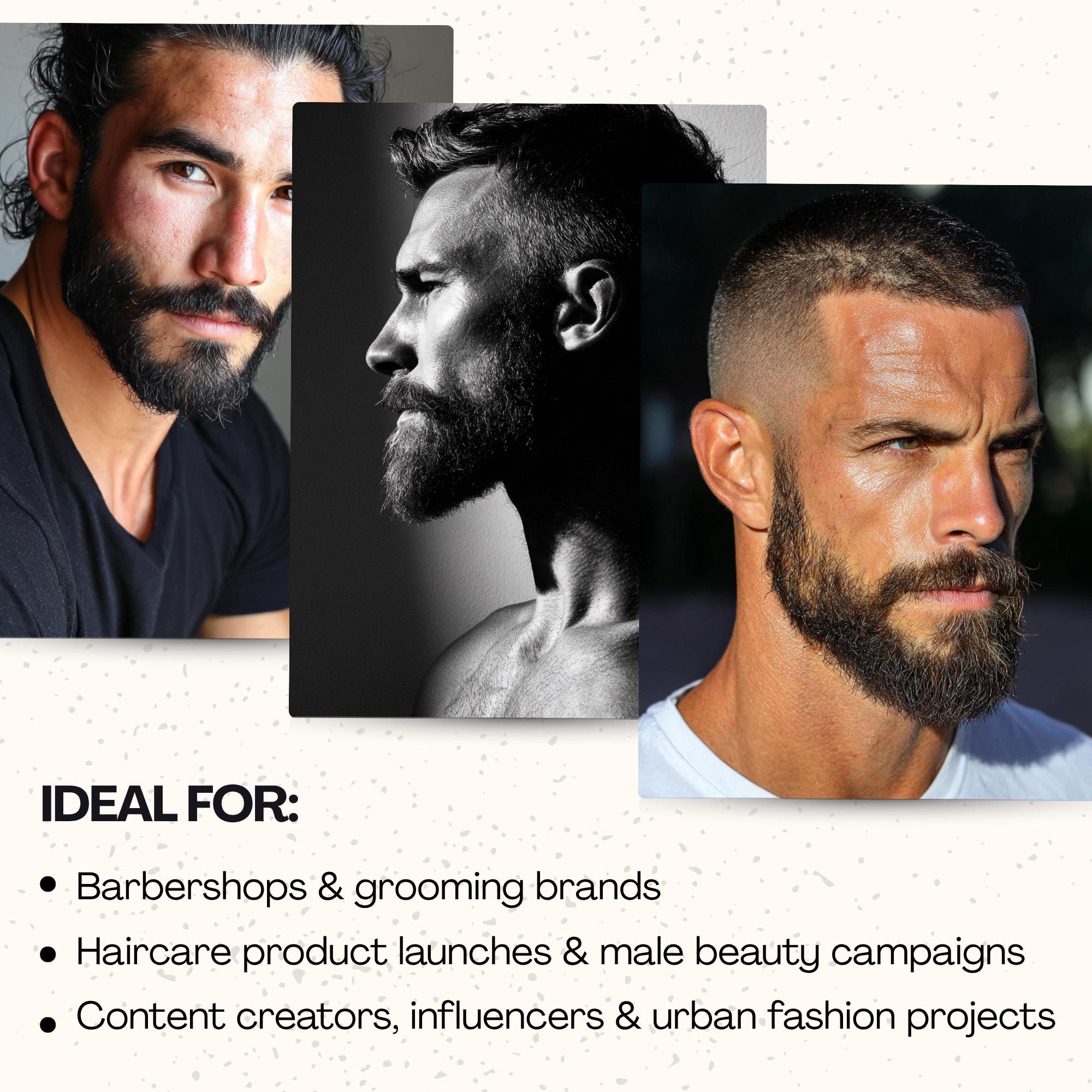 50+ AI Barbershop Stock Photos Masculine Grooming Images Beard Trim ...