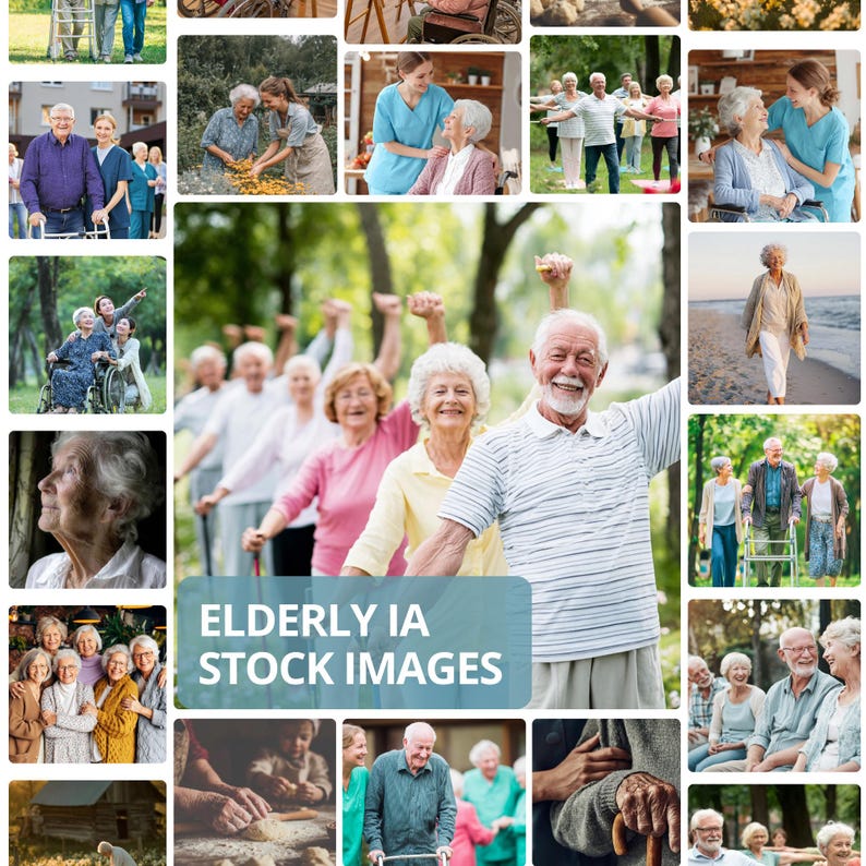 50+ AI Senior Stock Photos, Elderly People Lifestyle Images, Warm Human ...