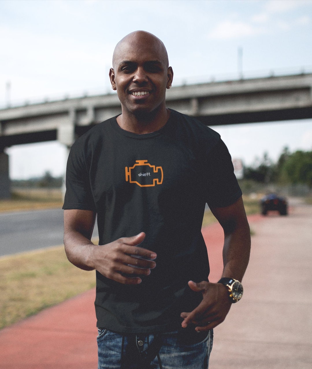 Funny Check Engine T-shirt Check Engine Light Funny Car - Etsy