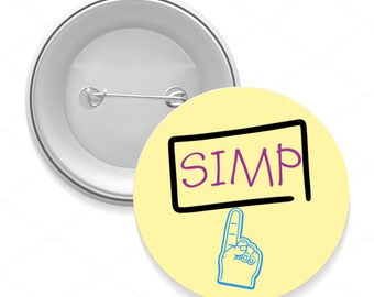 Simp Pin - Etsy