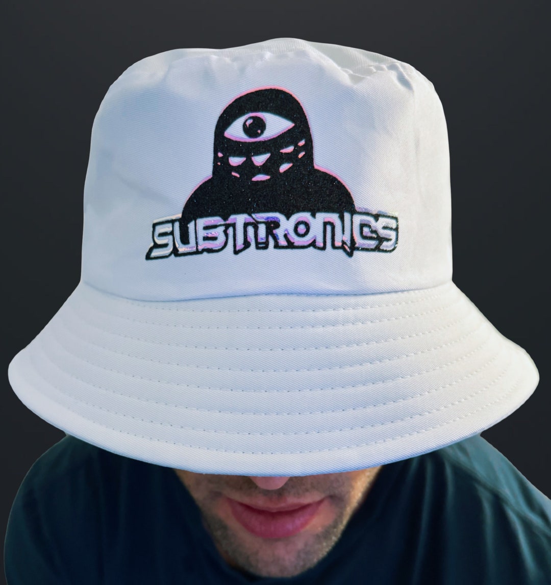 Subtronics White Logo Bucket Hat - Etsy