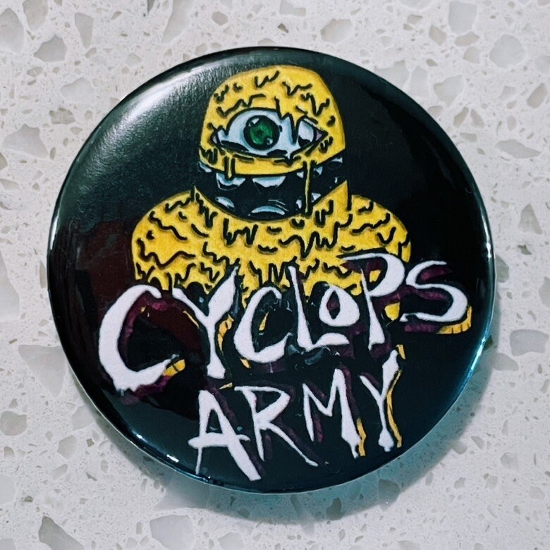 Subtronics Cyclops Army Pin - Etsy