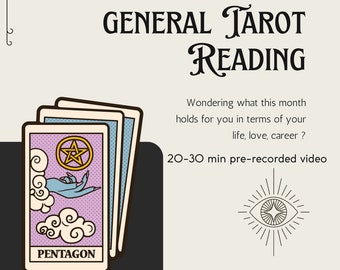 Tarot Reading General - Etsy