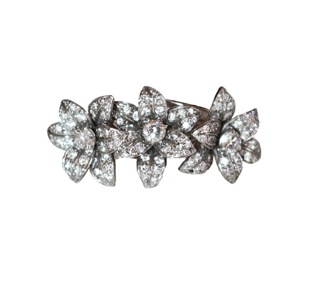 Mellerio Bouquet of Flowers Ring Medici Collection - Etsy