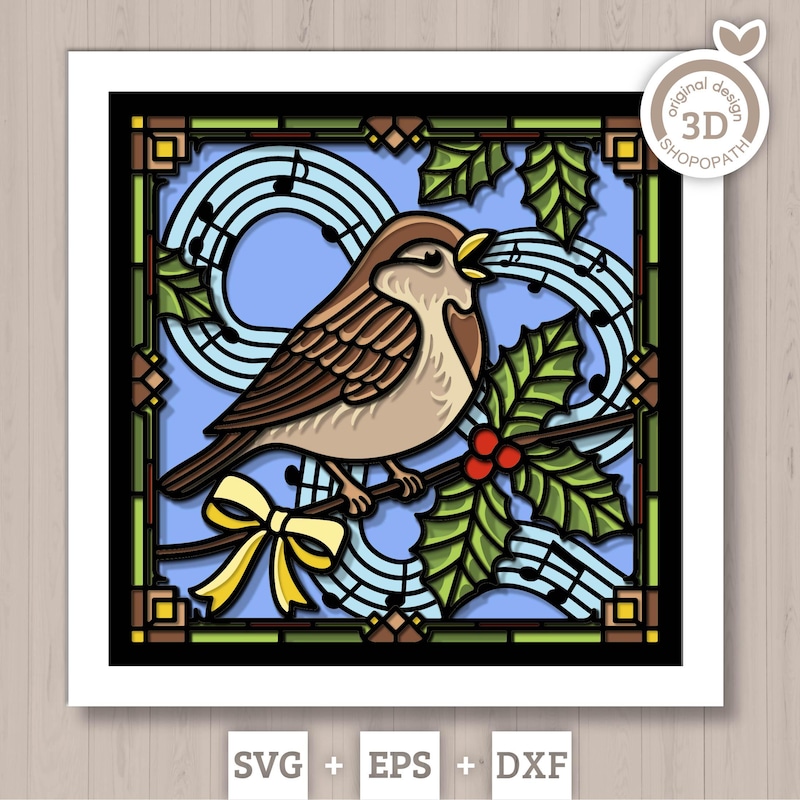 Music Box Stained Glass - Etsy