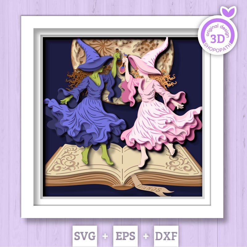 Cricut 3d Book Shadow Box - Etsy