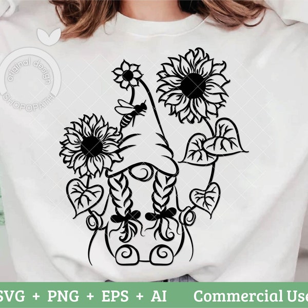 Sunflower Gnome - Etsy