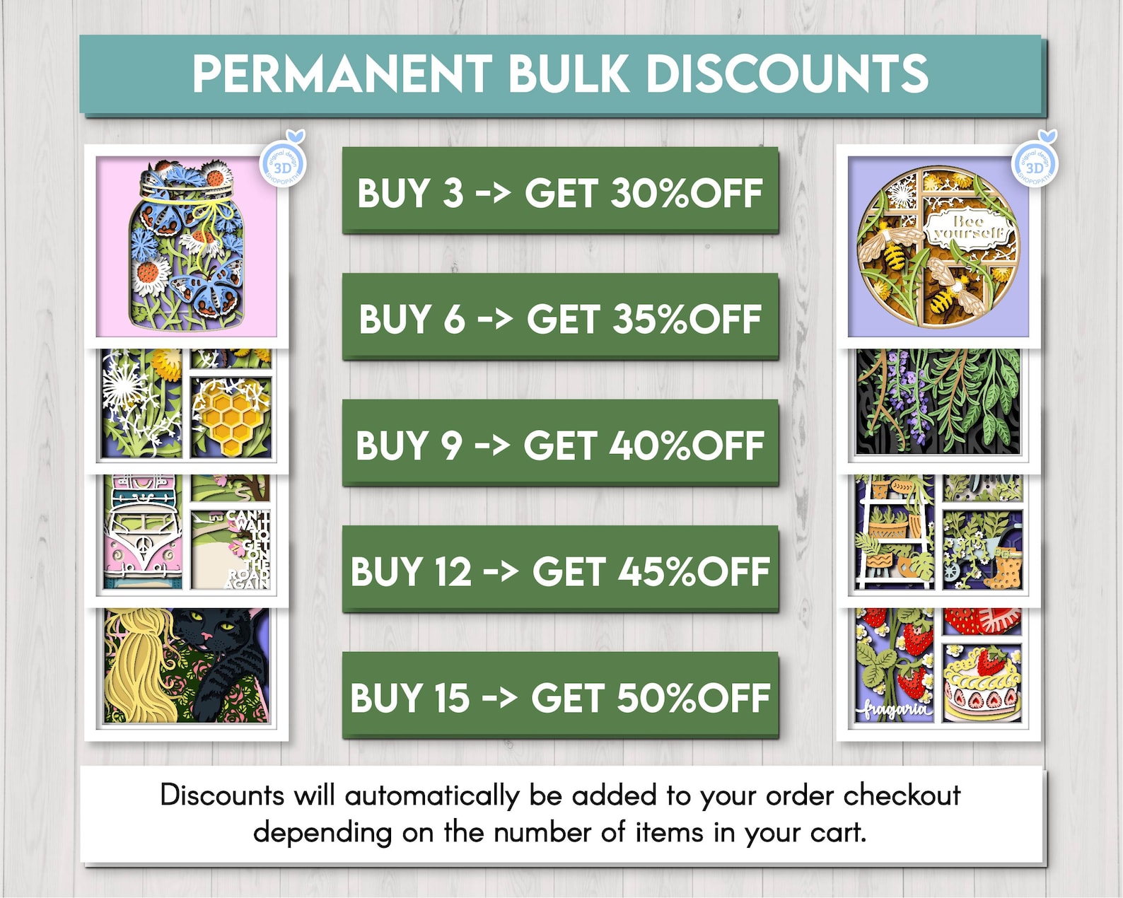 3D Kitchen SVG EPS, Cooking Shadow Box, Layered Cardstock Oven ...