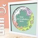 3D Layered Lace Frame SVG EPS Custom Name Photo Frame Sewing - Etsy