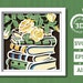 3D Layered Reading SVG PDF EPS, Books Shadow Box, One More Chapter 3D ...