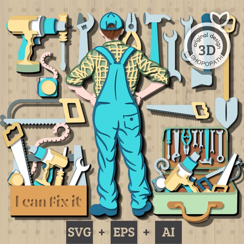 Handyman Svg - Etsy