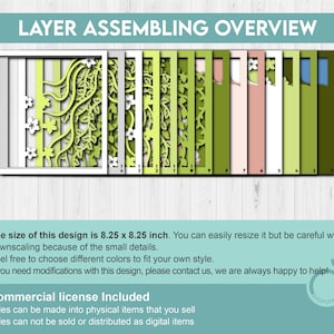 3D Layered Mother Earth Shadow Box SVG, Earth Day SVG, Summer Shadow ...