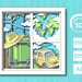 3D Layered Travelling SVG EPS Airplane Shadow Box Clouds 3D - Etsy