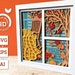 3D Layered Fall Quilt SVG EPS, Fall Shadow Box, Autumn 3D Svg, Leaves ...