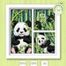 3D SVG Panda Bears Shadow Box, 3D SVG Panda Cubs, 3D Bamboo Svg, Baby ...