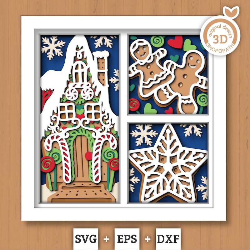 Ginger Bread House Image - Etsy