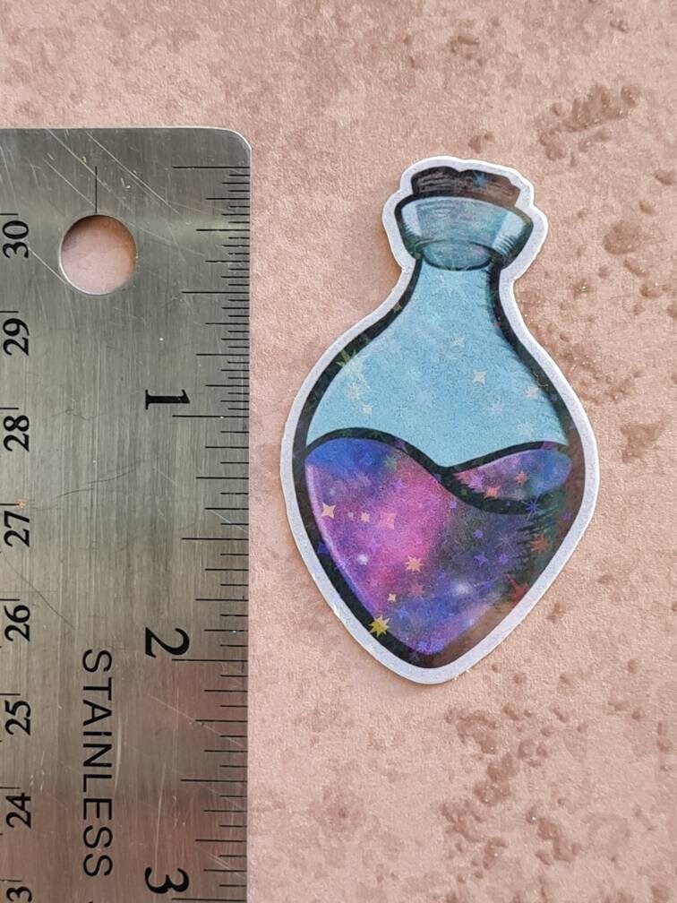 Holographic Potion Sticker - Etsy