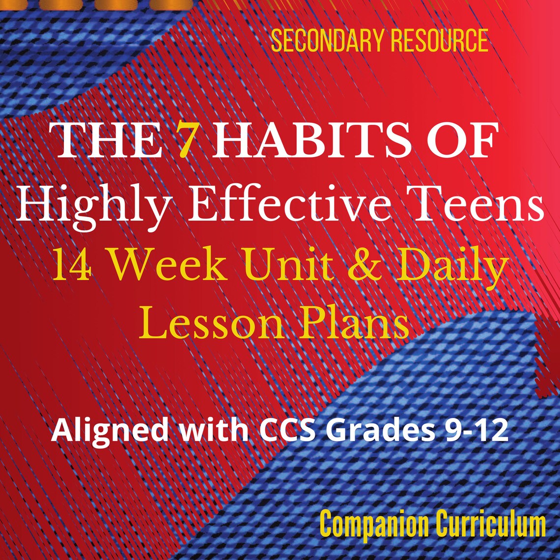 The 7 Habits of Highly Effective Teens Unit Plan| Includes Daily Lesson ...