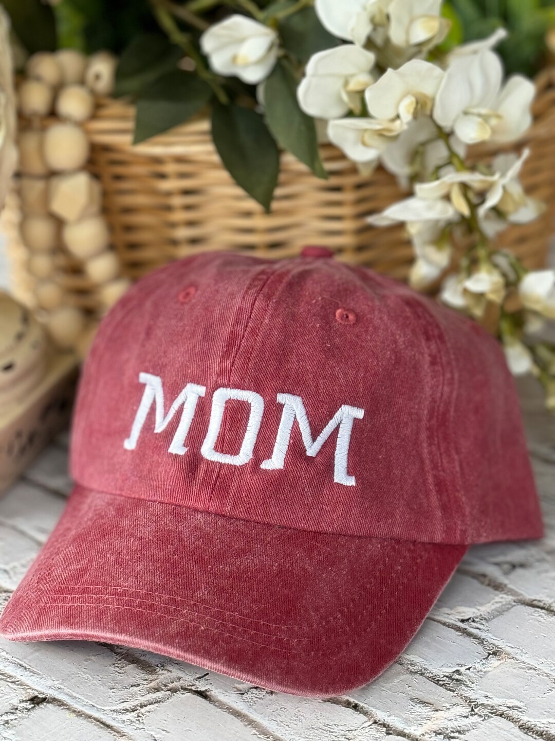 Mom Hat, Custom Pregnancy Announcement Baseball Cap, EMBROIDERED Hat ...