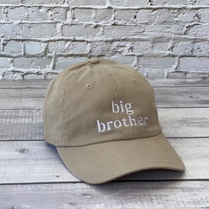 Big Bro, Big Sister Hat, Big Brother Baseball Caps, Classic Dad Hat ...