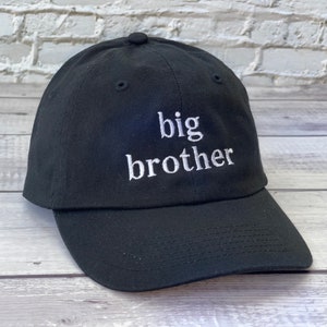 Big Bro, Big Sister Hat, Big Brother Baseball Caps, Classic Dad Hat ...